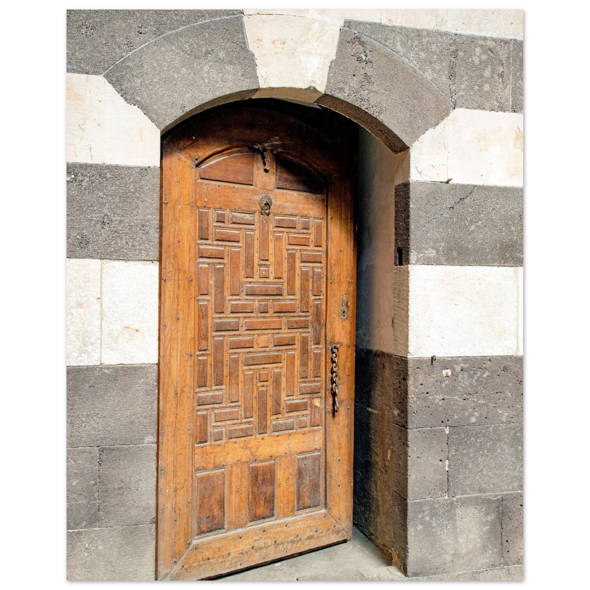 Damascus Door Wall Art