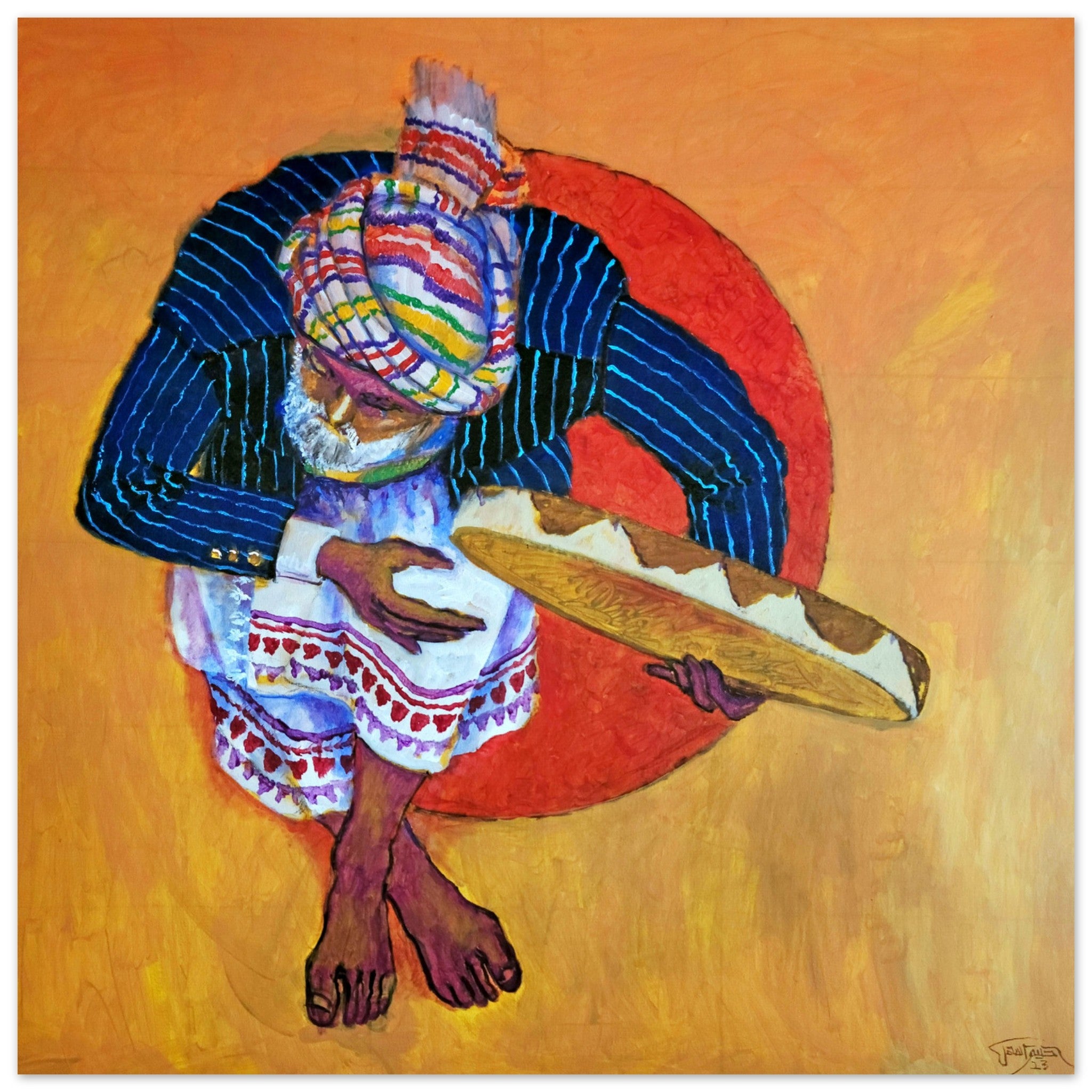 The Daf Player Wall Art