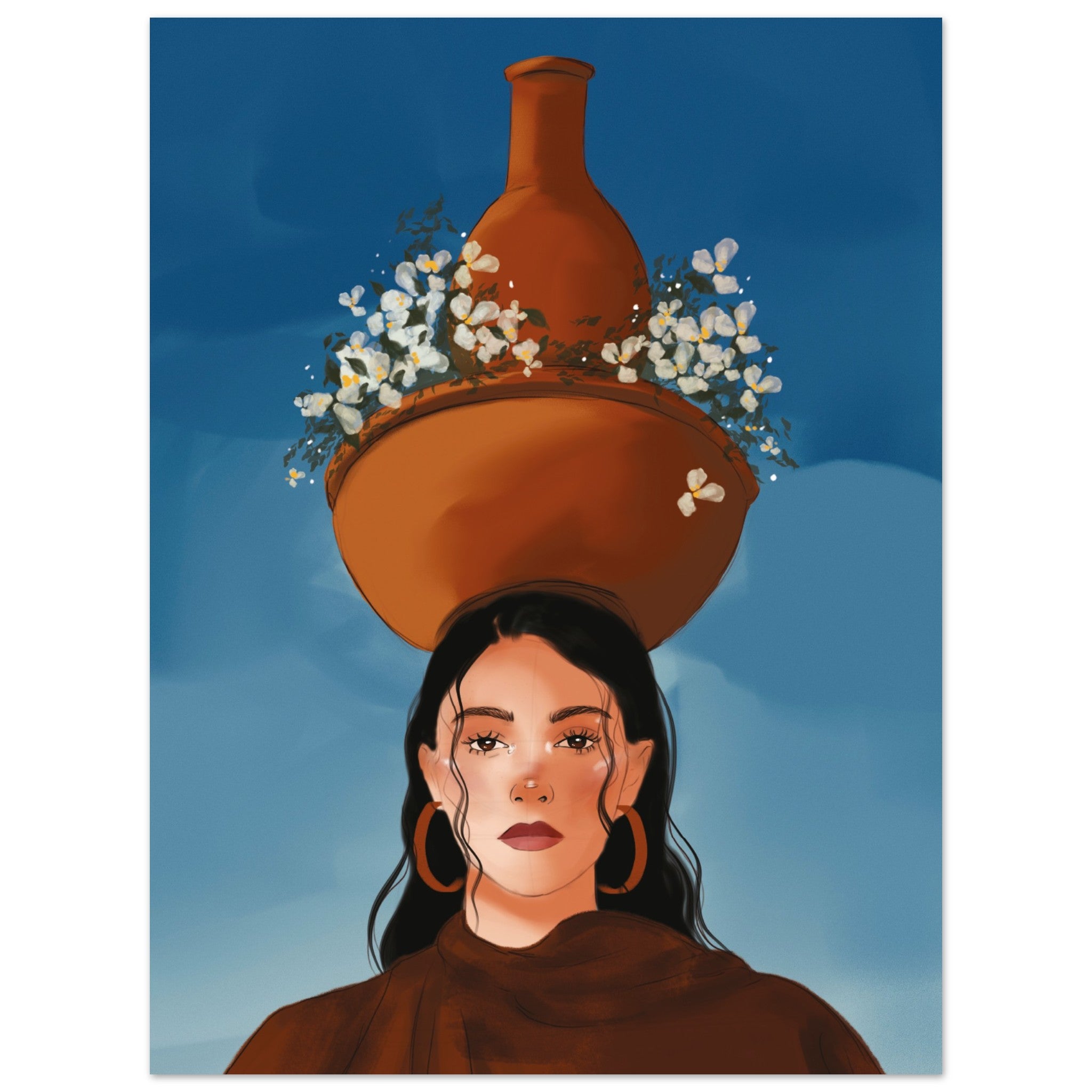 Jasmine and Jug Wall Art
